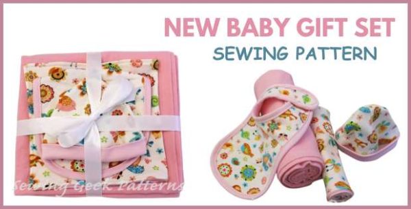 New Baby Gift Set Sewing Pattern - Sew Modern Kids