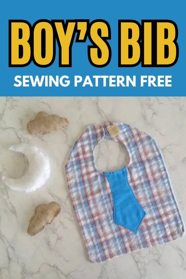 Boy’s Bib Sewing Pattern Free & Tutorial - Sew Modern Kids