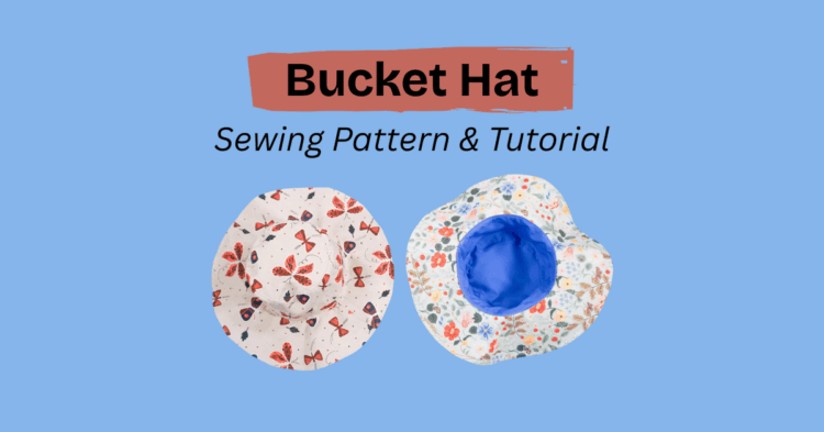 Bucket Hat Sewing Pattern & Tutorial by Heather Handmade - Sew Modern Kids